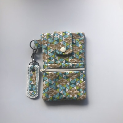 In the Hoop Phone Wallet Machine Embroidery Design File Instant ...