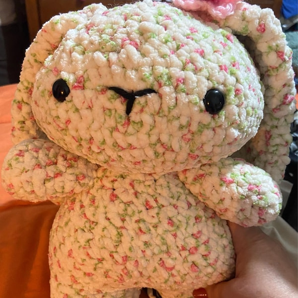 DIGITAL PATTERN: Chonky Bunny Crochet Plushie - Etsy