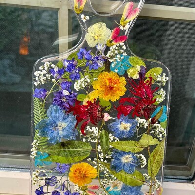 60 Pc Pressed Flowers Anemone Buttercup Periwinkle Daffodil Lenten Rose ...