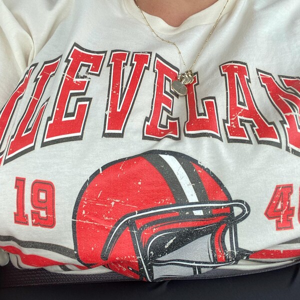 Detroit Football Comfort Colors Vintage Retro Style Crewneck Sweatshirt ...