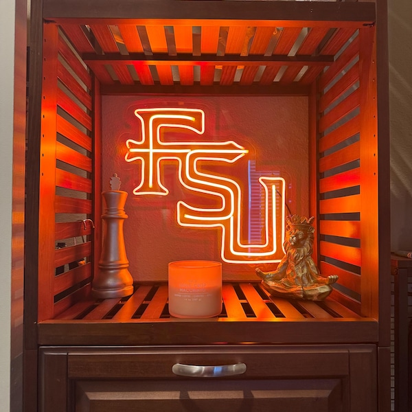 Sam Houston State University Bearkat Paw LED Neon Sign - 20" W X 16.6 ...
