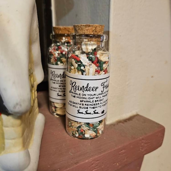 Magic Reindeer Food | Reindeer Dust | Christmas Party Favor | Christmas ...