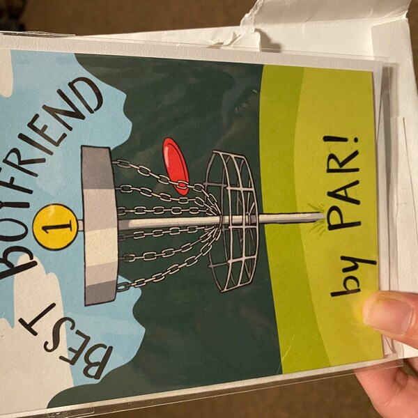 Disc Golf Birthday Card Frisbee Golf Birthday for Her, for Him, for ...
