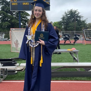 Soccer Ribbon Lei/graduation Leis/ Senior Night/sport Night/spirit Week ...