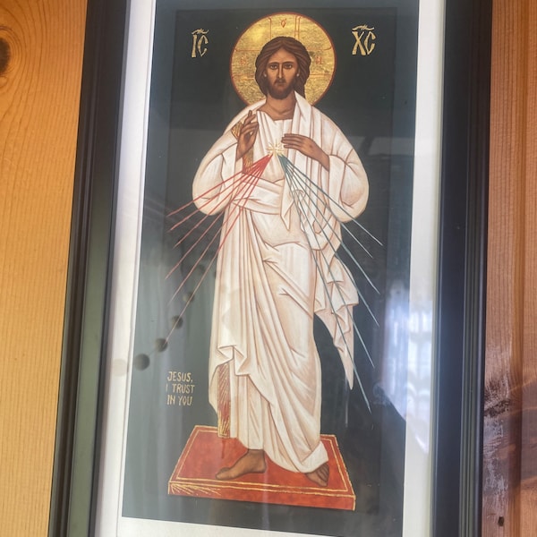 Christ the Divine Mercy, Icon Print - Etsy