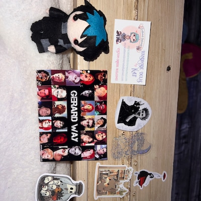 Choose Your Pocket Plush Gerard Way - Etsy