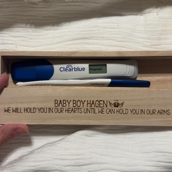 Baby Loss Keepsake Box, Miscarriage Baby, Memorial Miscarriage ...