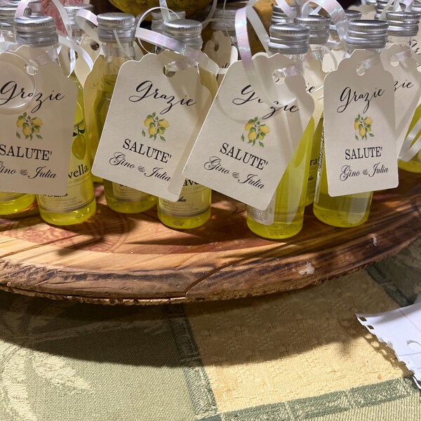 Olive Oil Favor Tags, Wedding Tags, Thank You Tags, Gift Tags, Bridal ...