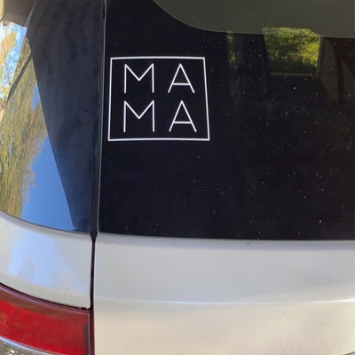 MAMA Car Decal MAMA Decal New Mom Gift Baby Shower Gift - Etsy