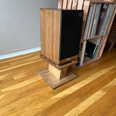 Speaker Stand Custom Made Solid Oak. - Etsy