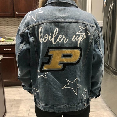Custom University Denim Jacket, Custom College Denim Jacket, Custom ...
