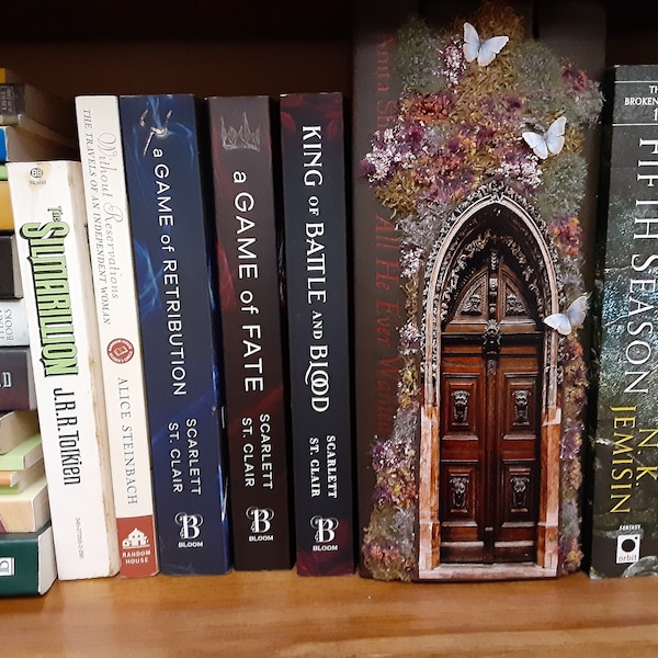 Custom Antiqued Bookshelf Insert/samples of Some Custom Creations/old ...