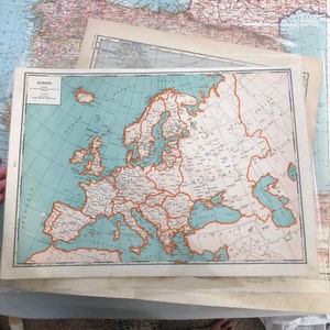 Map of Arizona 1940, WWII Era Map, Vintage Map of Arizona, Original ...