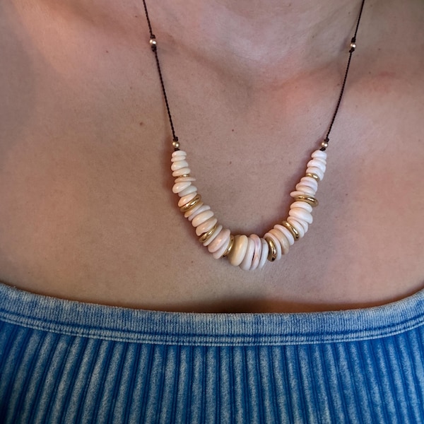 Hawaiian Puka Shell Necklace. Puka Shells. PUKA Seashell. Genuine ...