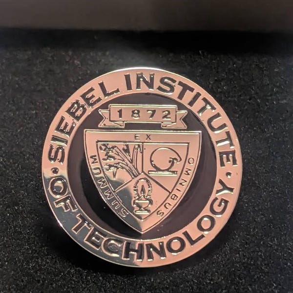 Custom College Logo Pin - Graduation Pin - Engraved University Emblem ...