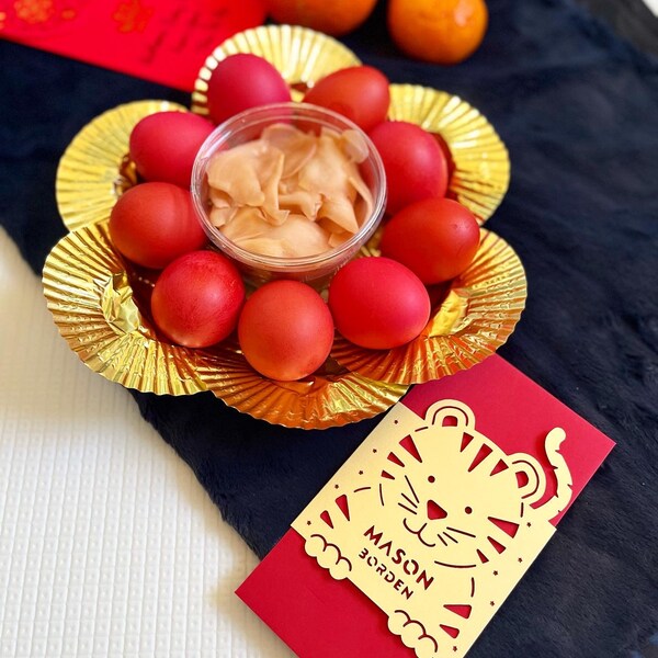 2022 Personalized Red Envelopes, Year of the TIGER, Lunar New Year Gift ...