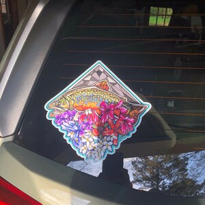 Mayfly Zentangle 3M Laminated Vinyl Decal | Etsy