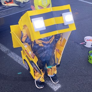 Template for Transforming Car Costume for Kids Halloween Costume ...