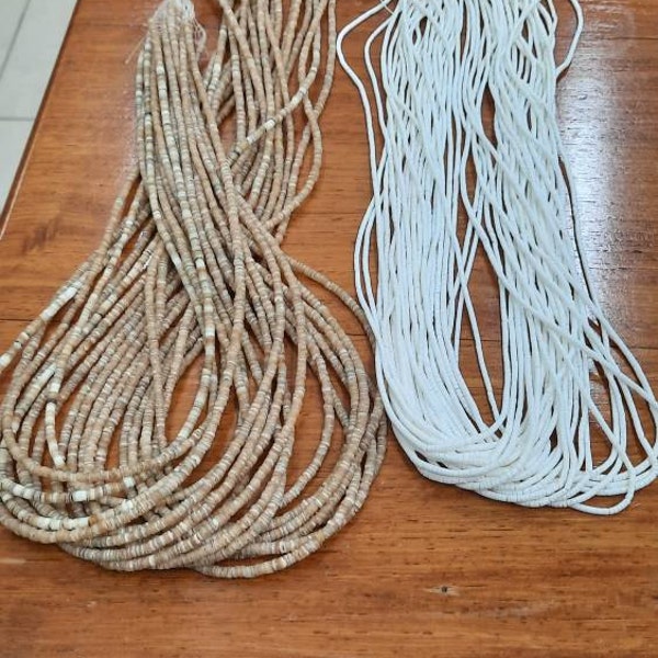 Kabibi Shell Heishi Beads 4 5 Mm , 24 Inches Strand - Etsy