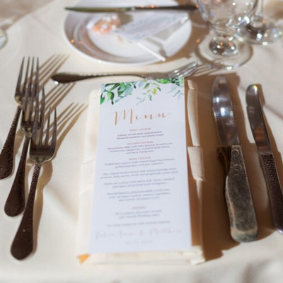 Self-editing Menu Template INSTANT DOWNLOAD Printable - Etsy