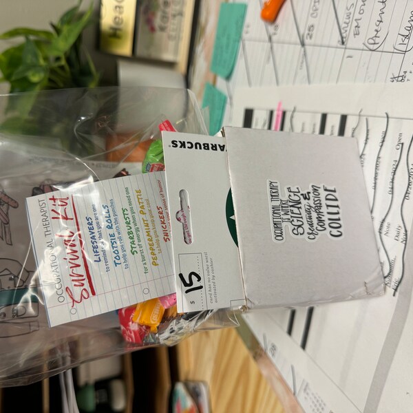 Faculty & Staff Survival Kit Gift Tags, Faculty Appreciation Staff ...