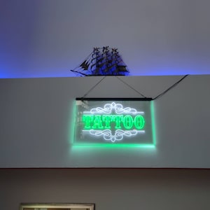 Streaming in Progress Display Dual Color LED Neon Sign | Etsy