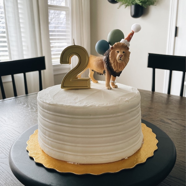 Safari Animal Cake Topper/lion Cake Topper/safari Party/wild One/two ...