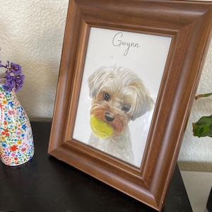 Pet Portrait Custom MULTI Pet Portrait Pet Painting Multi Dog Portrait ...