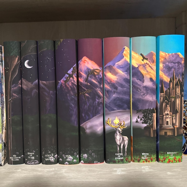 Throne of Glass Series by Sarah J. Maas - Throne of Glass, TOG Books ...