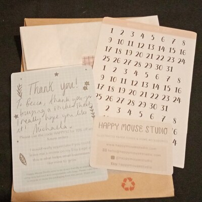 Number Stickers Number Sticker Sheet Planner Stickers - Etsy