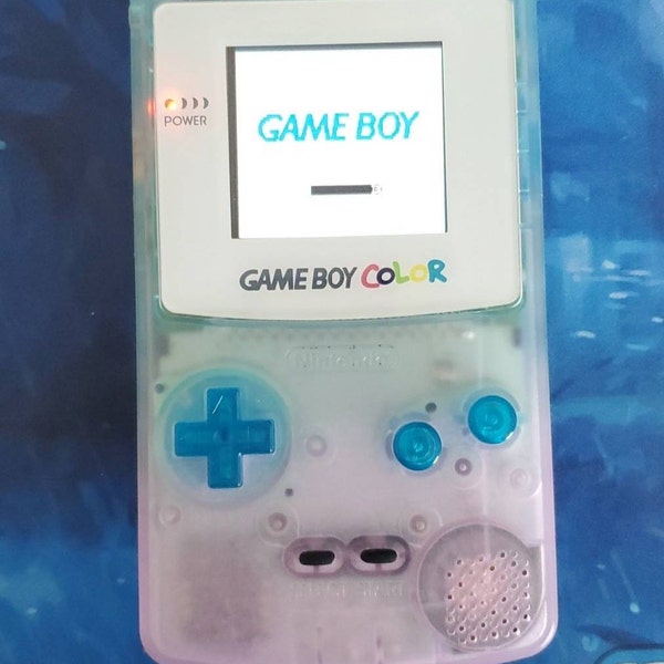 Custom Pink and Blue Fade Gameboy Color With Backlight Mod - Etsy