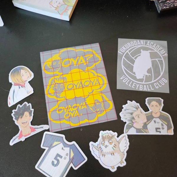 Anime Superhero Student Vinyl Decal - Etsy