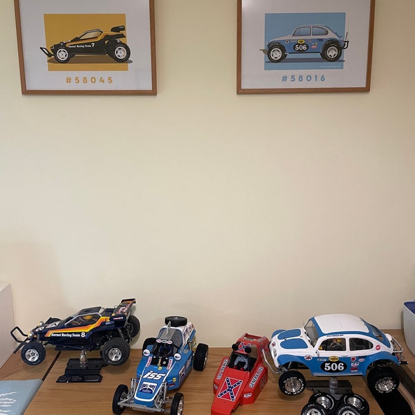 Team Associated RC10 Print, A3, Vintage Radio Controlled Car Art, Wall ...
