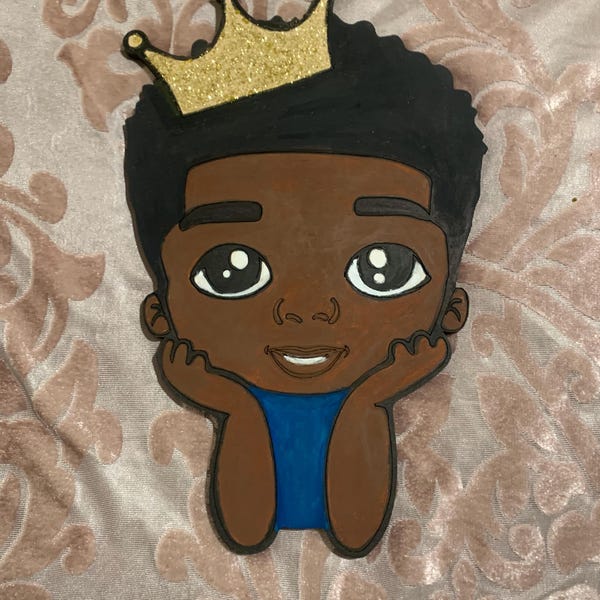 Diva Shaved Side Wood Sign, Afro Wreath Attachment, Wood Blank, Door ...
