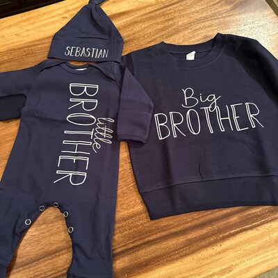 Sibling Shirts, Big Brother Sister Sweatshirt or Tee Shirt, Little ...
