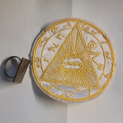 Enochian Ritual Circle Cloth - Etsy