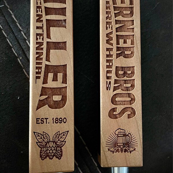Custom Beer Tap Handle-laser Engraved With Chalkboard Tap House Edition ...