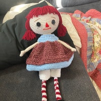 Matilda Amigurumi Doll Crochet Pattern PDF - Etsy Canada