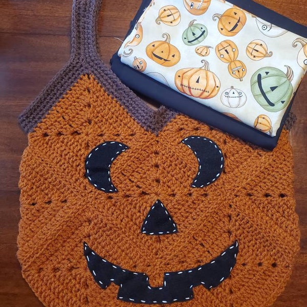 PATTERN- Jack-o-lantern Crochet Bag - Etsy