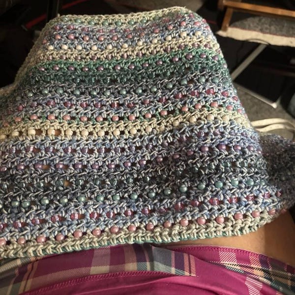 Crochet Pattern / Crochet Weighted Blanket / DIY Bead Blanket / Easy ...