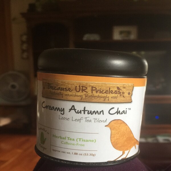 Organic Chai Tea, CREAMY AUTUMN CHAI, Caffeine Free Loose Leaf, Organic ...