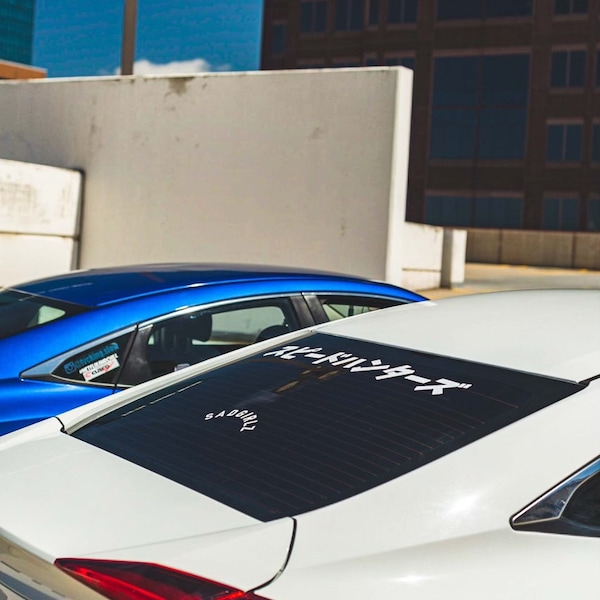 Speed Hunters Car Decal Sticker Windshield Banner Vinyl Die Cut JDM ...