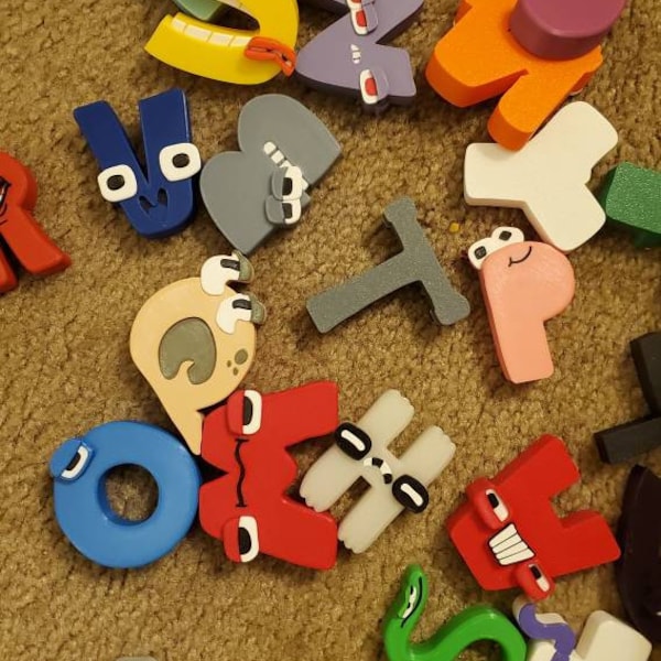 Full Set A-Z of UPPERCASE Alphabet Letters - Etsy