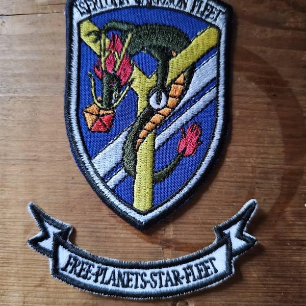 Free Planets Star Fleet - Iserlohn Garrison Fortress Patch, Patch ...