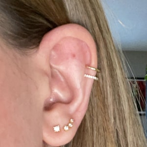 Dainty Everyday Ear Stack Set Gift for Her Bridesmaid Gift Mothers Day ...