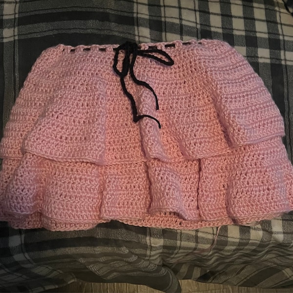 The Immie Skirt Crochet PDF Pattern Instructions - Crochet Ruffle Tutu ...