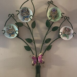 Vintage Hand-painted Lefton Birthday Angel september Figurine W/ Blue ...