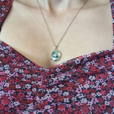 Gold Locket Necklace Custom Photo Lockets Gift for Her Minimalist ...