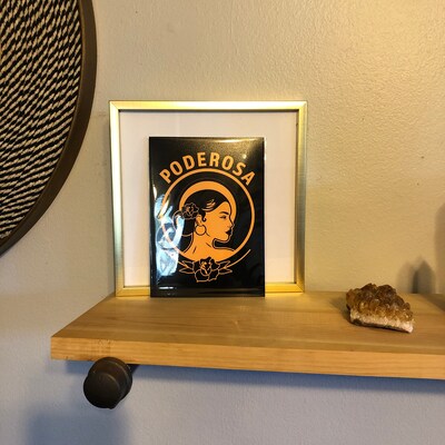 Poderosa 8x10 Digital Download Print Latina Art Latinx - Etsy