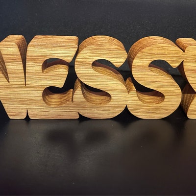 Wooden Name, Custom Desk Name, Wooden Scroll Saw Name, Wood Name ...